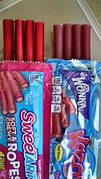 Amazon.com : Wonka Kazoozles Rope Cherry Punch 24 pack (1.8 oz per pack ...