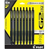 Amazon.com: PILOT, G2 Edge Premium Gel Roller Pens, Fine Point 0.7 mm ...