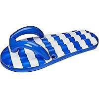 Amazon.com: Blue Wave Marine Blue Flip Flop Inflatable Pool Float, 71 ...