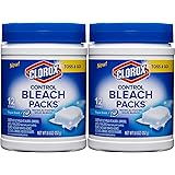 Amazon.com: Clorox Control Bleach Packs, Regular Laundry Packs, 12 ...