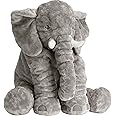 Amazon.com: Tuko Stuffed Animal, Large Elephant Stuffed Animal, 24 ...
