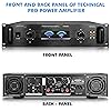Technical Pro 6000 Watts Professional Portable PA System, 2 Channel ...