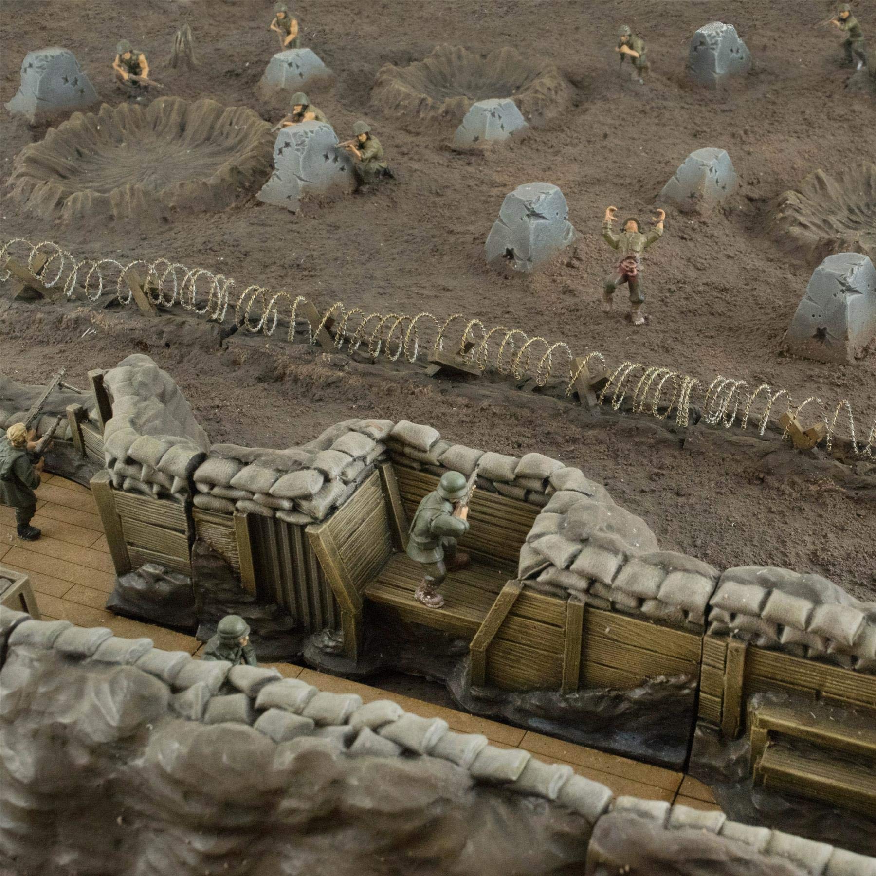 Mua War World Gaming World at War Trench System Battlefield Scatter ...