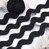 Amazon.com: GORGECRAFT 10 Yard 1.58 Inch Rick Rack Trim White RIC Rac ...