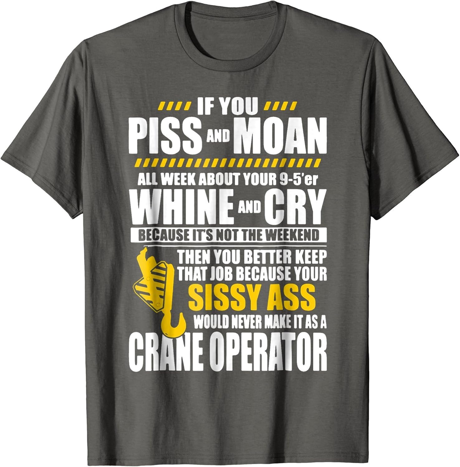 Amazon.com: Crane Operator Shirts - Crane Operator T-shirt: Clothing