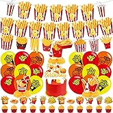 Amazon.com: French Fries Birthday Party Supplies French Fries Party ...