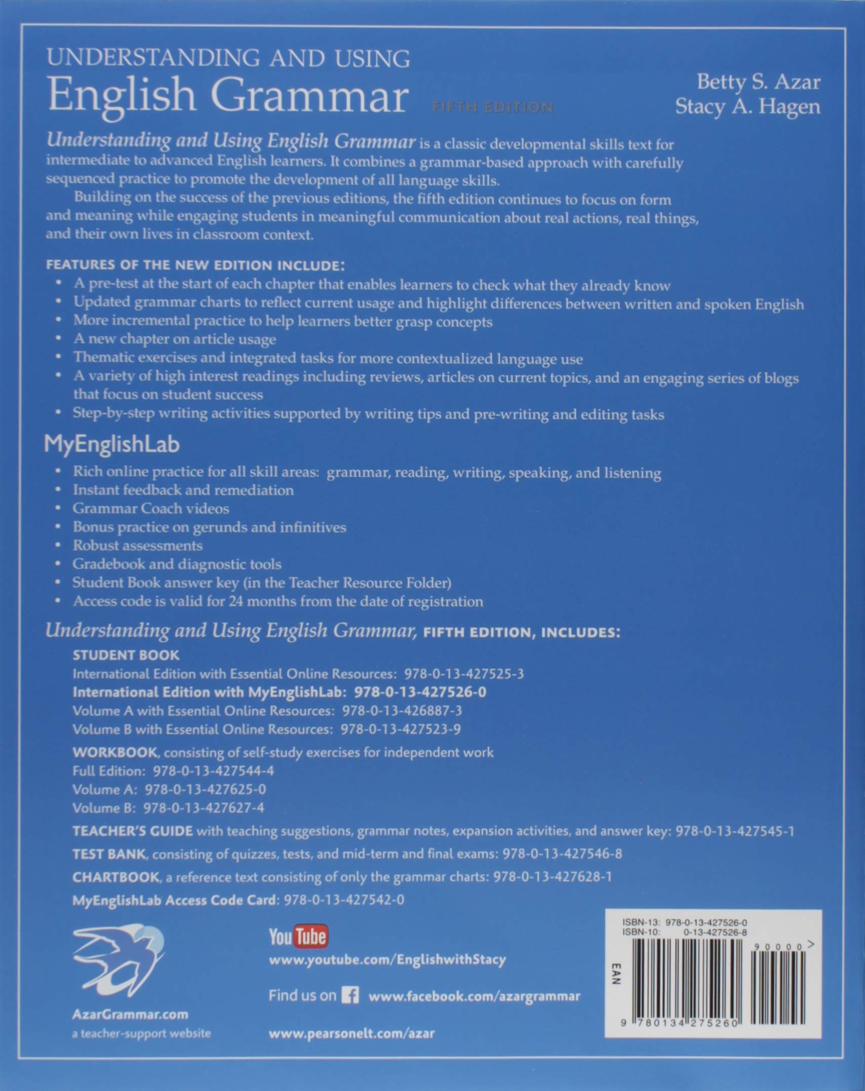 Mua Understanding and Using English Grammar, SB with MyEnglishLab ...