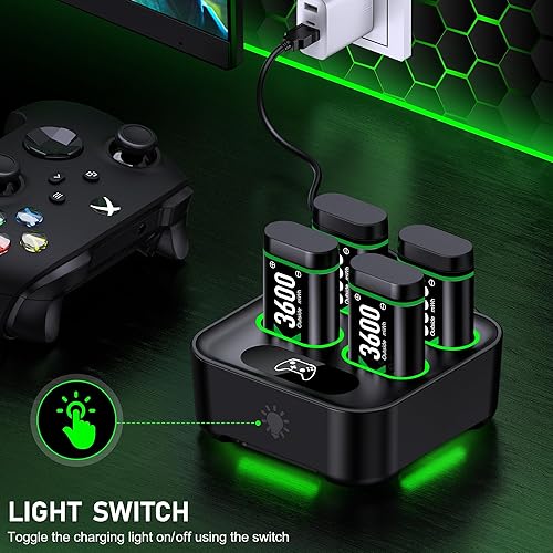 Xbox One Controller Battery Indicator New World Rechargeable Battery
