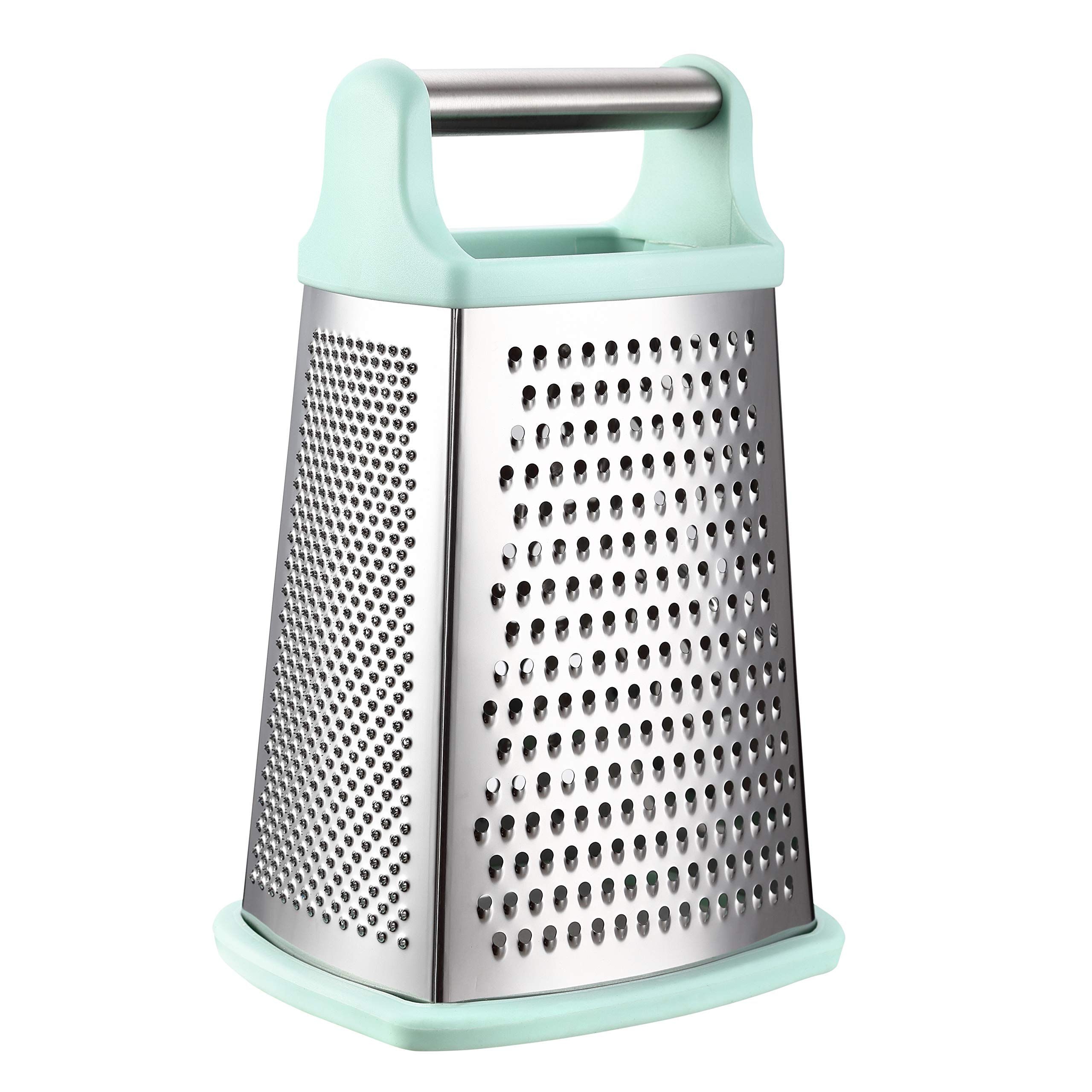 Spring Chef Professional Cheese Grater - Stainless Steel Box Grater For ...