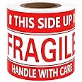 Amazon.com : 3x5 Inch Handle with Care This Side Up 100 Permanent ...