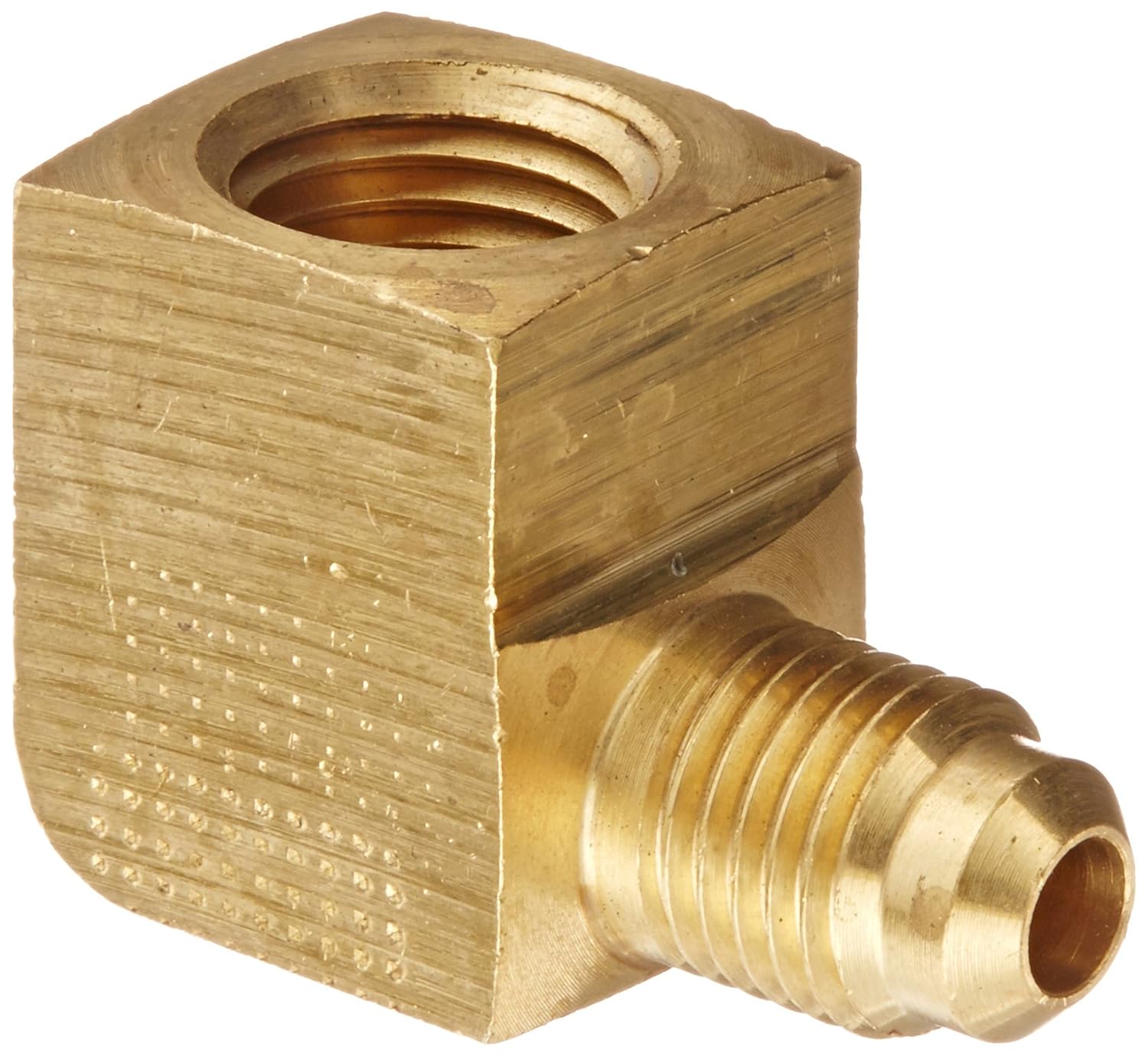 Eaton Weatherhead 50X4X4 Brass CA360 SAE 45 Degree Flare, 90 Degree ...