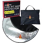 Amazon.com: Newtex FirePad Deck Protector - Perfect for Fire Pits, BBQ ...