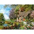 Amazon.com: Ravensburger Country Cottage Jigsaw Puzzle - 1500 Pieces ...