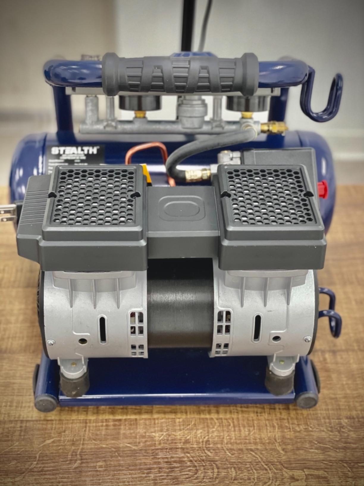 $30/mo - Finance Stealth 2 Gallon Ultra Quiet Air Compressor, 3/4 HP ...