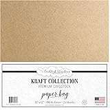Paper Bag Kraft Recycled Cardstock from Cardstock Warehouse - 8.5" X 11 ...
