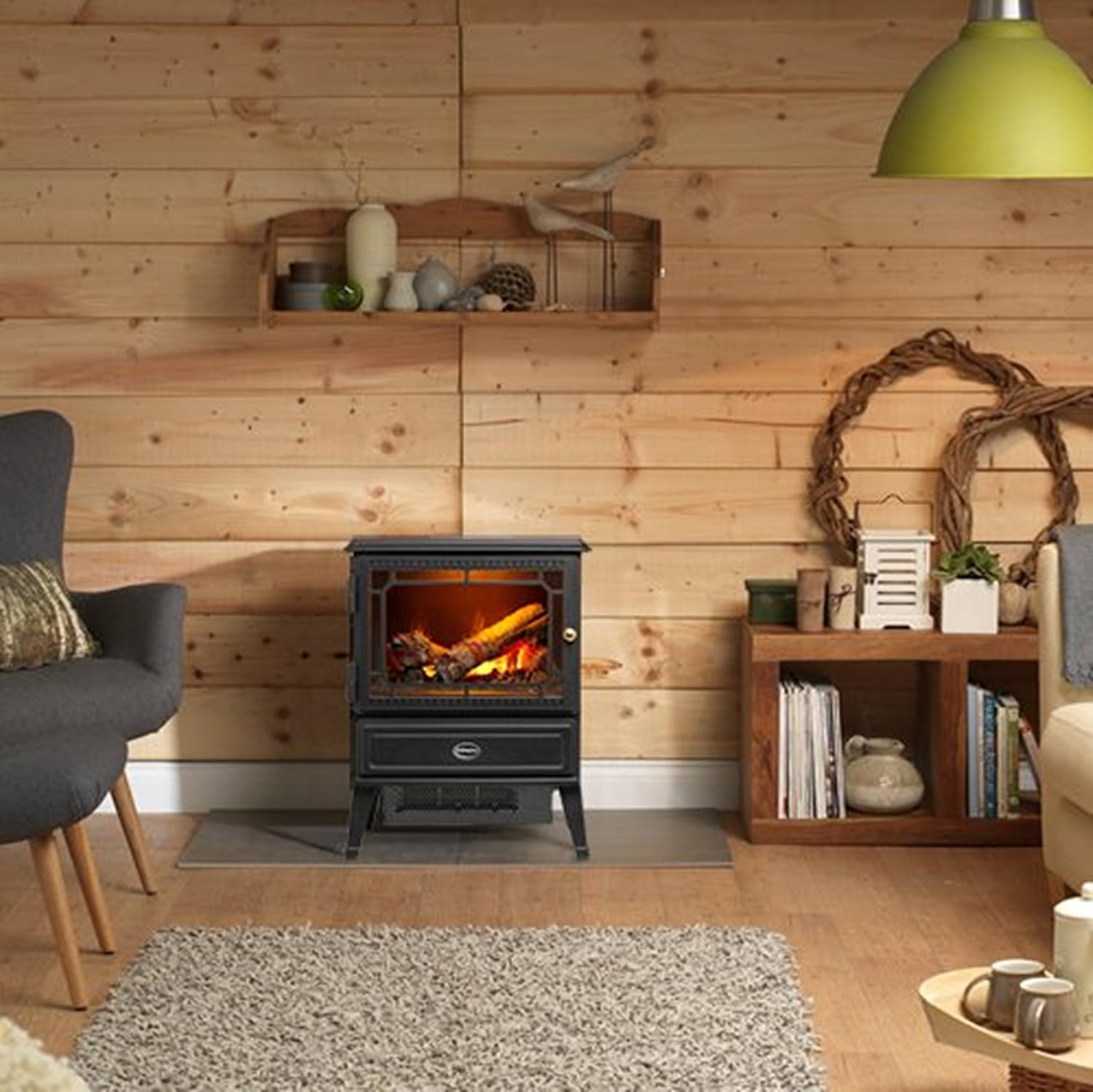 Dimplex Gosford Optimyst Stove, Black – BigaMart