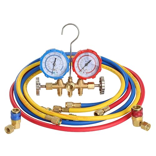 OEMTOOLS 24563 Manifold Gauge Set, r134a Manifold Gauge Set, Automotive ...