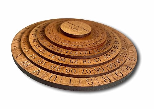 Mexican Army Cipher Wheel | Escape Room Prop | Authentic Design for ...