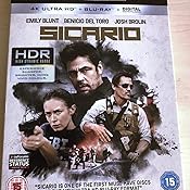 Sicario [DVD] [2015]: Amazon.co.uk: Emily Blunt, Benicio Del Toro, Josh ...