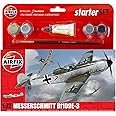 Amazon.com: Airfix 1:72 Messerschmitt Bf109E-3 Starter Set (A55106) : Arts, Crafts & Sewing