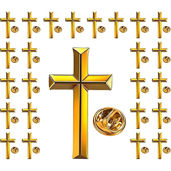 Pins De Solapa Con Cruz Patriótica Alfileres Cruz De Lorena Francia