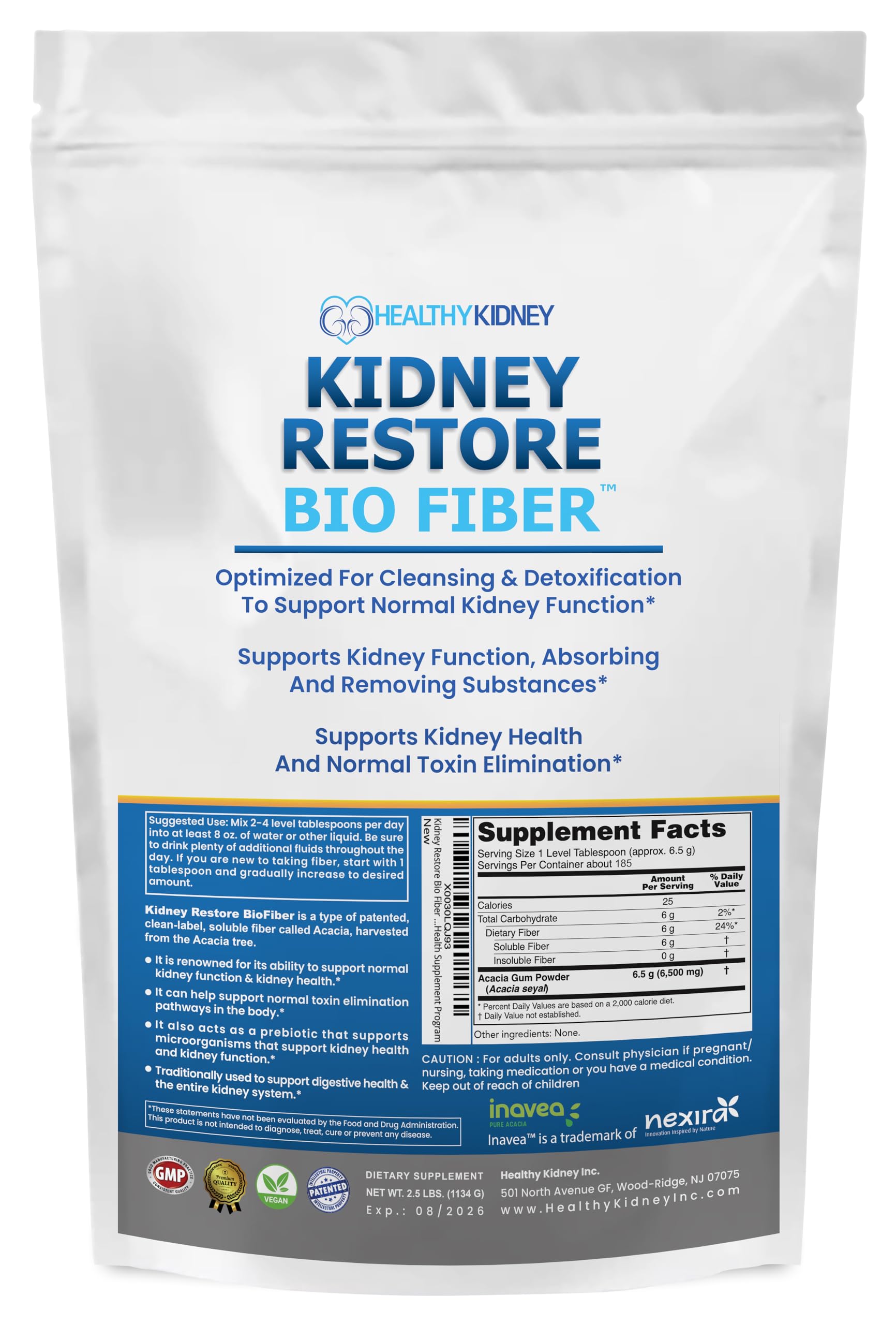 Mua Kidney Restore Bio Fiber 2.5 LBS Restorative Kidney Support and ...