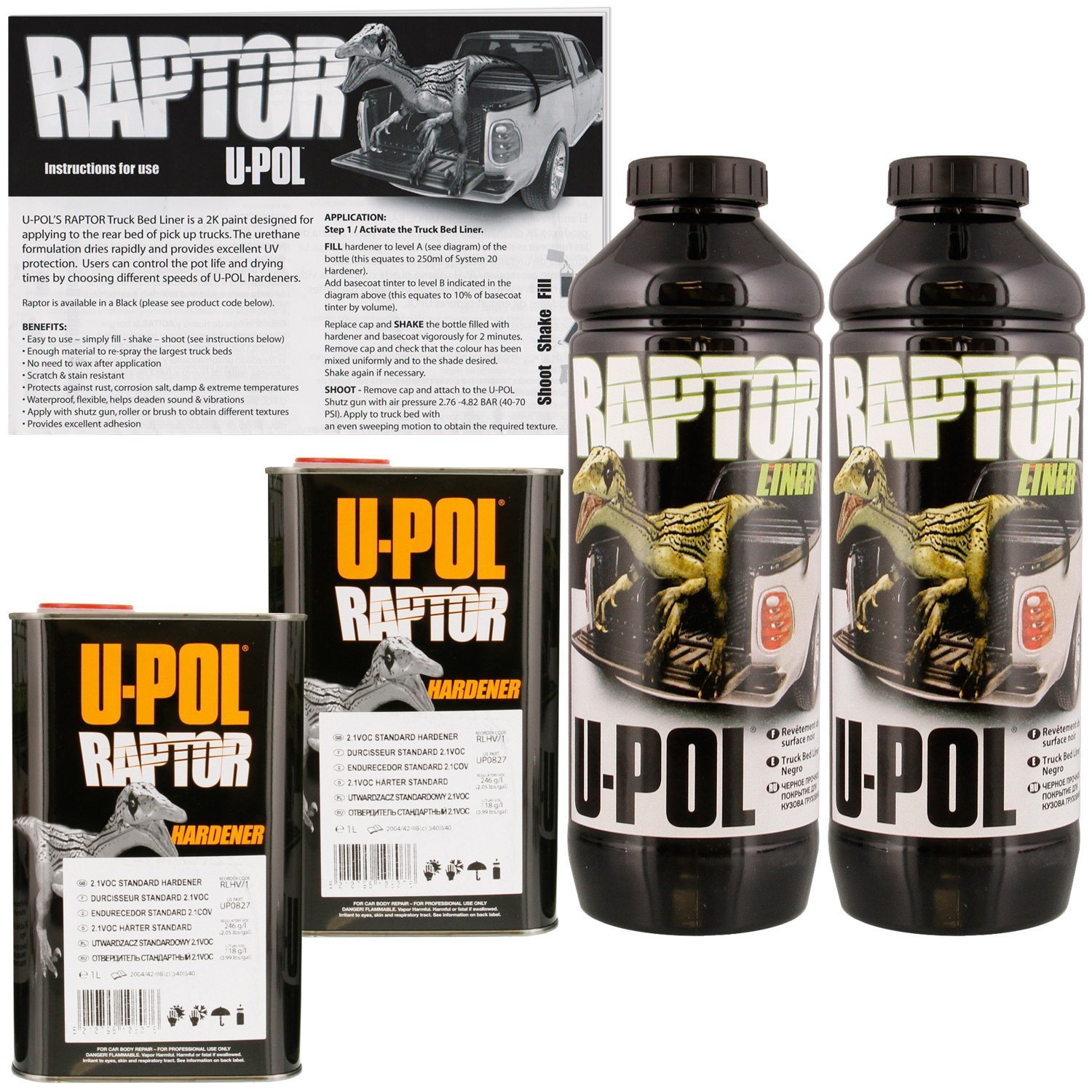 Mua U-POL Raptor Tintable Urethane Spray-On Truck Bed Liner & Texture ...