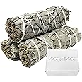 Amazon.com: Age of Sage White Sage Smudge Sticks 4" Long - Stress ...