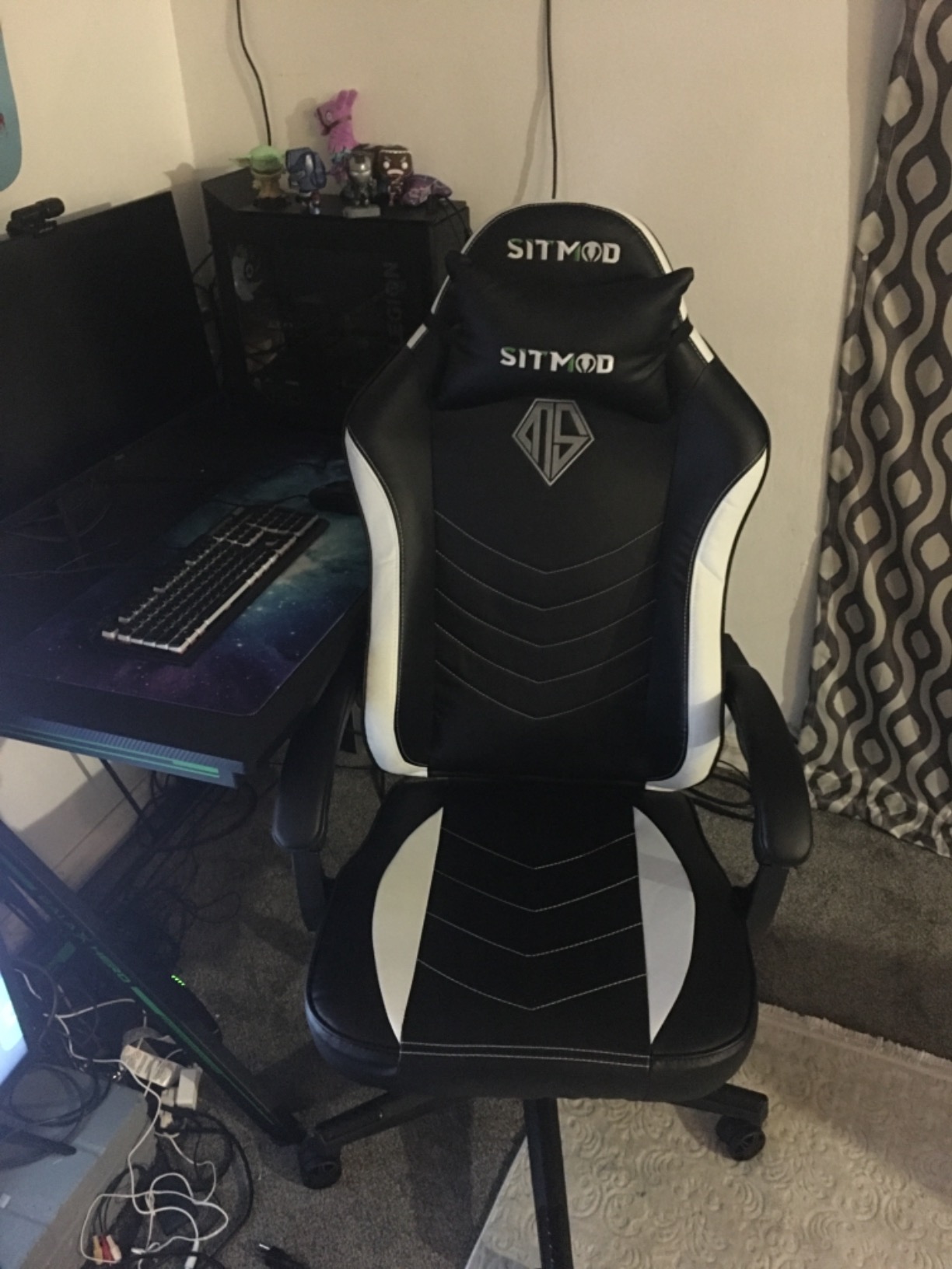$33/mo - Finance SITMOD Gaming Chair with Footrest-PC Computer ...
