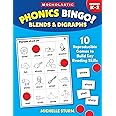 Amazon.com: Phonics Bingo: Blends & Digraphs: 9781546106494: STURM ...