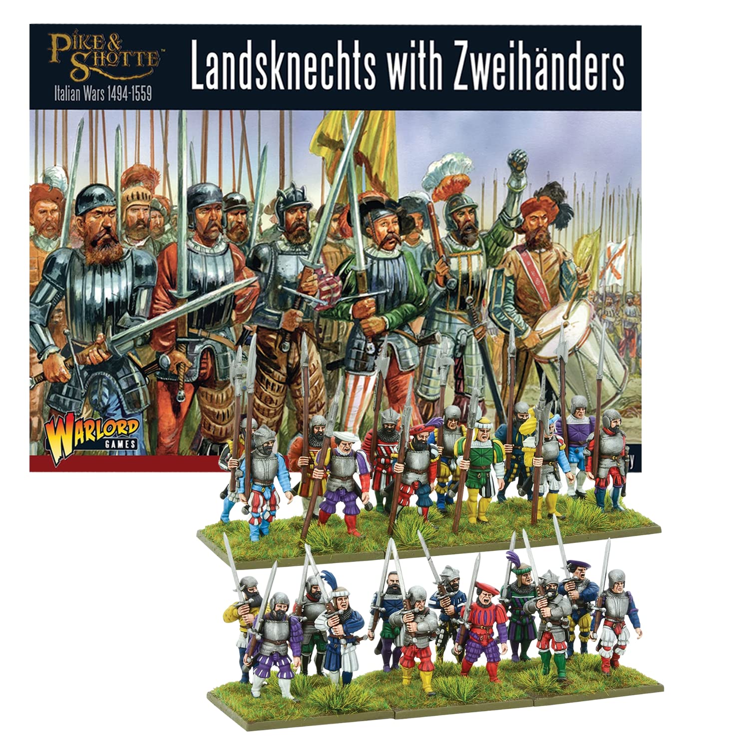 Mua Wargames Delivered Pike & Shotte - Landsknechts with Zweihanders ...
