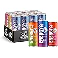 Amazon.com : Sparkling Ice +Energy Variety 12Pk. Energy Drinks with ...