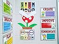 Amazon.com: Carson Dellosa Educational STEM Bulletin Board Set—The ...