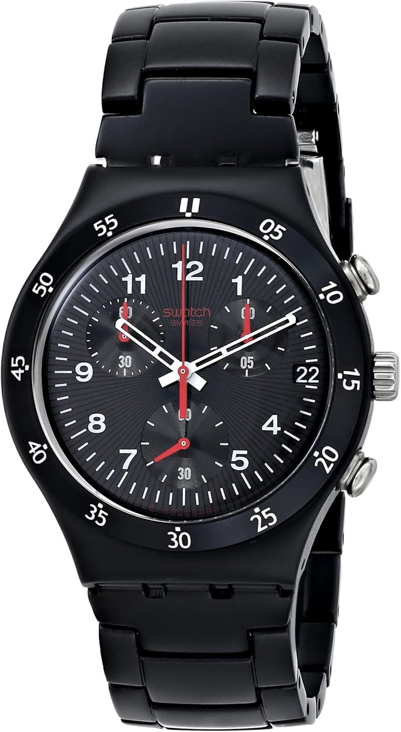SWATCH CORE Collection BLACK'N'RED YCB4008AG: Swatch: Amazon.de: Uhren