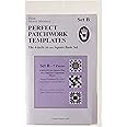 Amazon.com: Marti Michell Perfect Patchwork Template-Set A - 3" Basic Square Set 7/Pkg