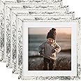 Amazon.com - KINLINK 9x9 Picture Frames Rustic White, Square Photo ...