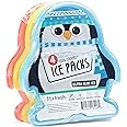 Amazon.com: Cool Coolers By Fit + Fresh 4 Pack Penguin Slim Ice Packs ...