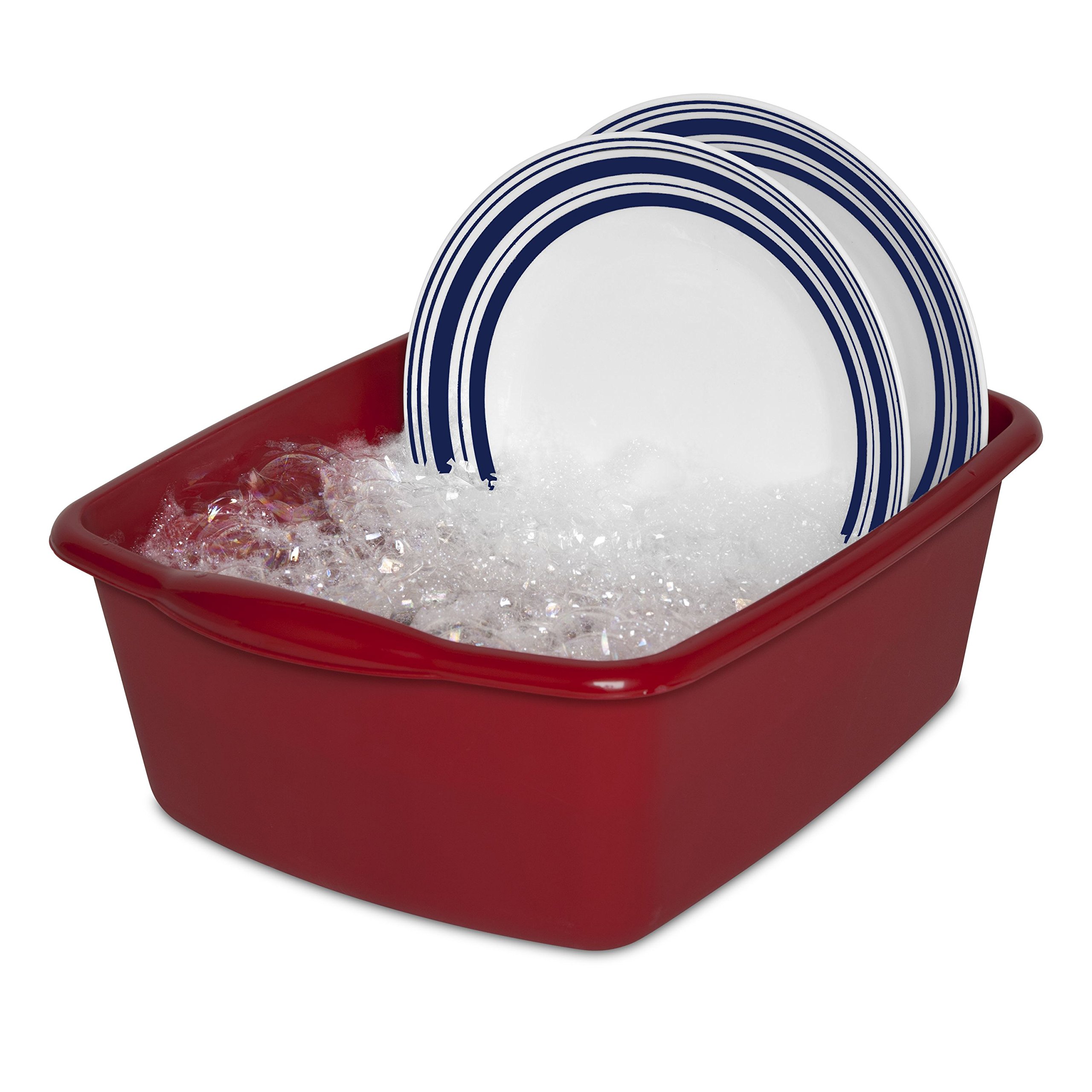 Sterilite 06575812 12-Quart Dish Pan, Classic Red, 12-Pack | eBay