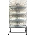 Amazon.com : Combo: Large NO Rust Galvanized Stack and Lock Double ...