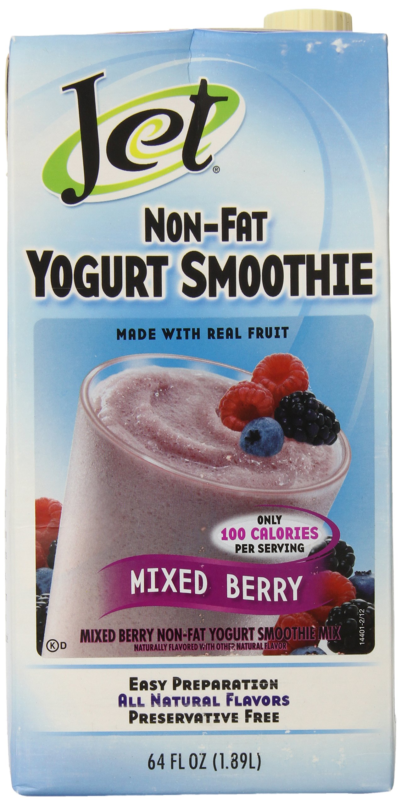 Amazon.com : Jet Non-Fat Yogurt Smoothie, Mango, 64 Ounce : Grocery ...