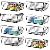 Amazon.com: Ankuce 8 PACK Hanging Under Shelf Storage Basket Kitchen ...
