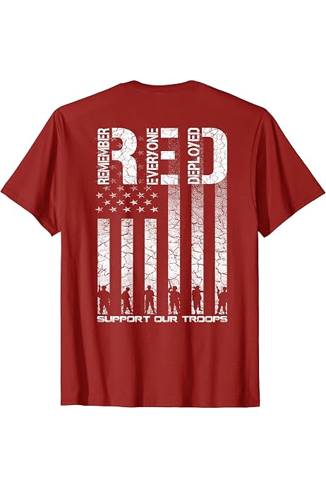 Red Shirt Friday Support Our Troops Chris Kyle Frog Foundation Red