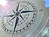 Camper RV Truck Side Bed Decal, Black Vinyl Sticker, Compass Logo ...