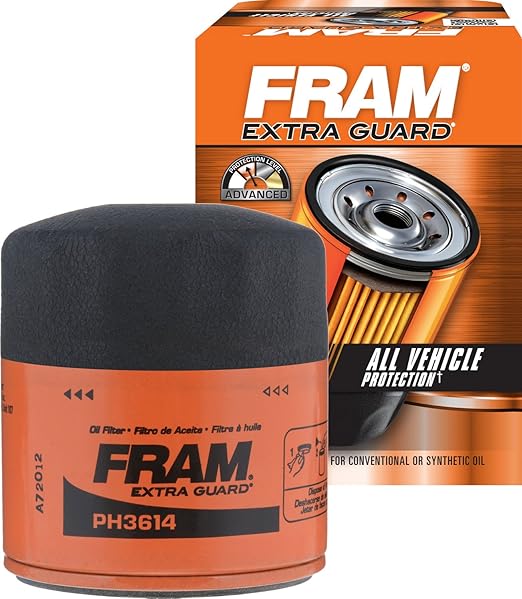 Fram PH3614 Extra Guard Passenger Car Spin-On Oil Filter, Pack of 1 ...
