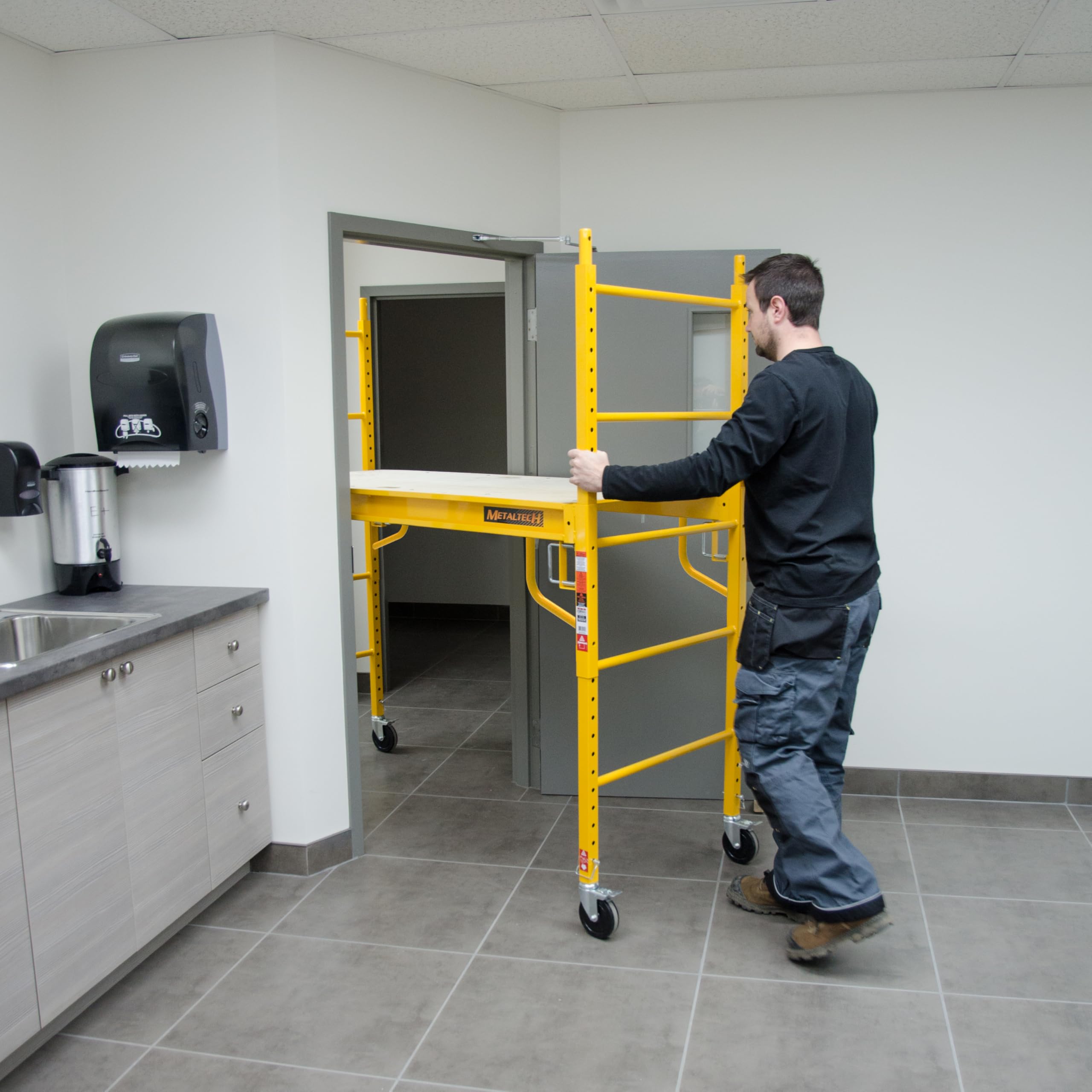 MetalTech Scaffolding Platform, Bakers Scaffold Ladder Roofing ...