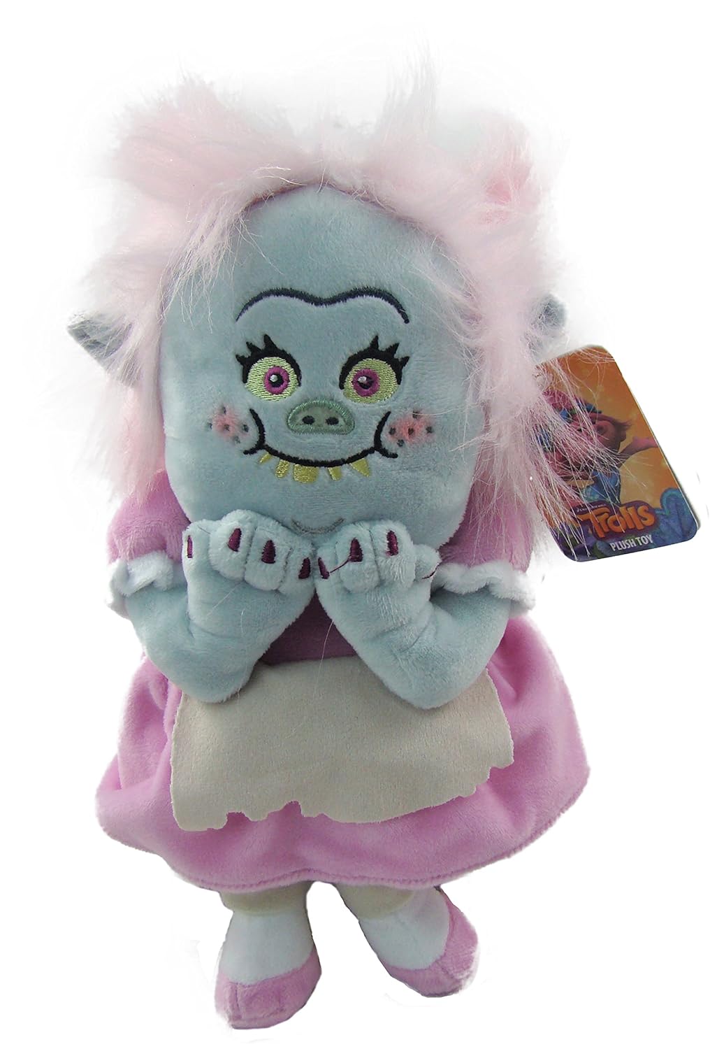 Trolls - Plush toy Bridget 10'60"/27cm, pink hair - Quality super soft ...