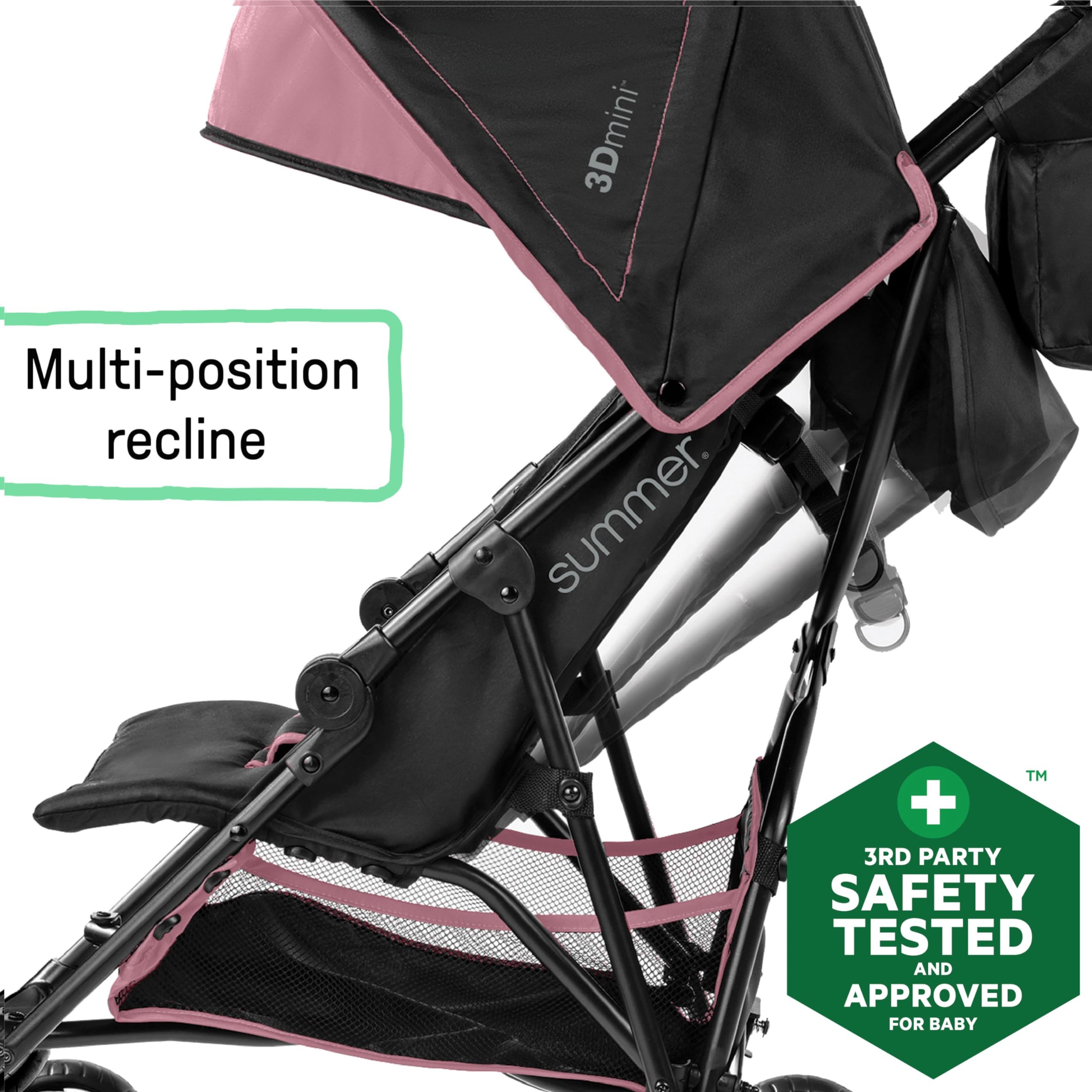 Mua Summer Infant 3Dmini Convenience Stroller, Pink – Lightweight ...