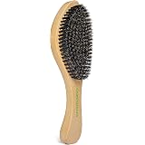 Amazon.com : GranNaturals Soft Wave Brush - Curved Boar Bristle Hair ...