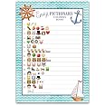 Amazon.com: NAUTICAL Emoji Game — Pack of 25 — Emoji Pictionary ...