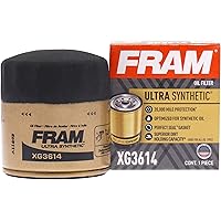 FRAM Ultra Synthetic 20,000 Mile Protection Oil Filter, XG2 with ...